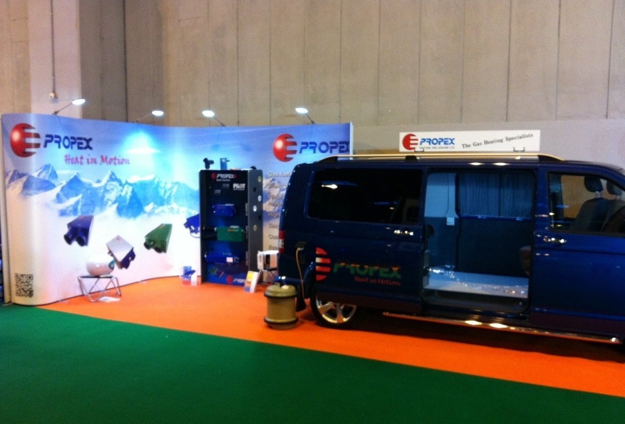 VW T5 Show Van Heater Display • Propex Leisure