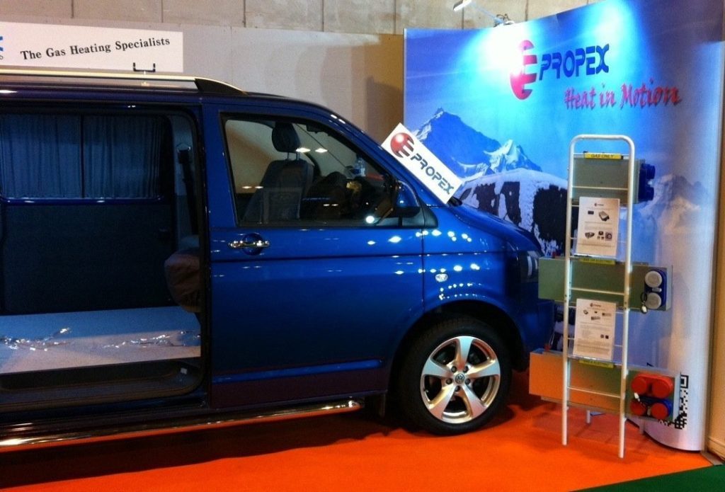 Propex VW T5 Show Van on display • Propex Leisure