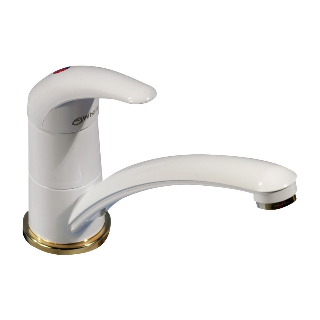Whale Elegance Mixer Shower White and Bracket