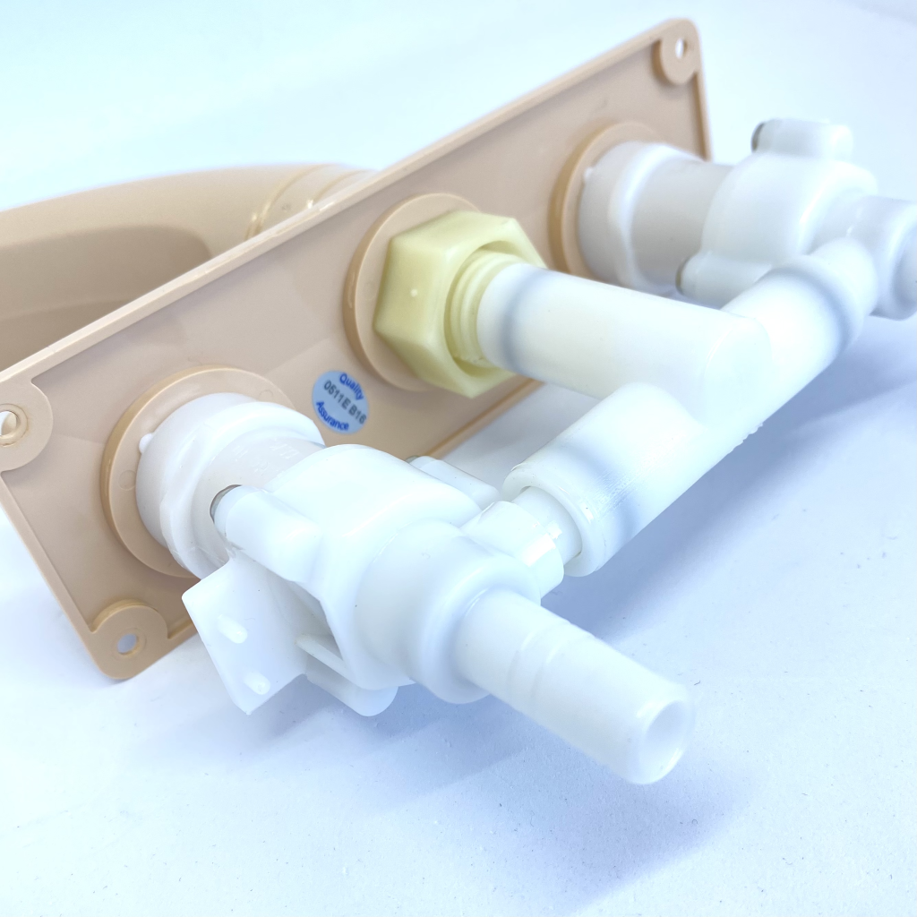 Whale Mixer Tap Combo Beige • Propex Leisure