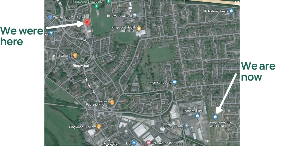 Map of Ringwood • Propex Leisure